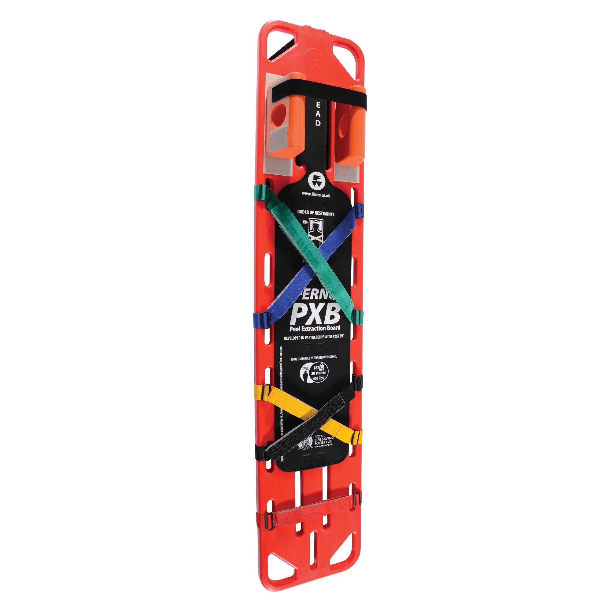 FERNO PXB Pool Extraction Board - With Head Block & Straps - Vena Cava