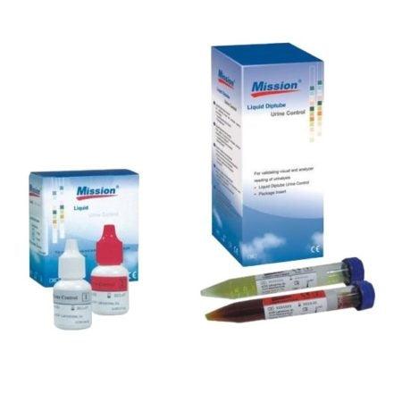 Mission Urinalysis Control Solution, 2 x 5ml btl/kit (1btl Level1;1btl