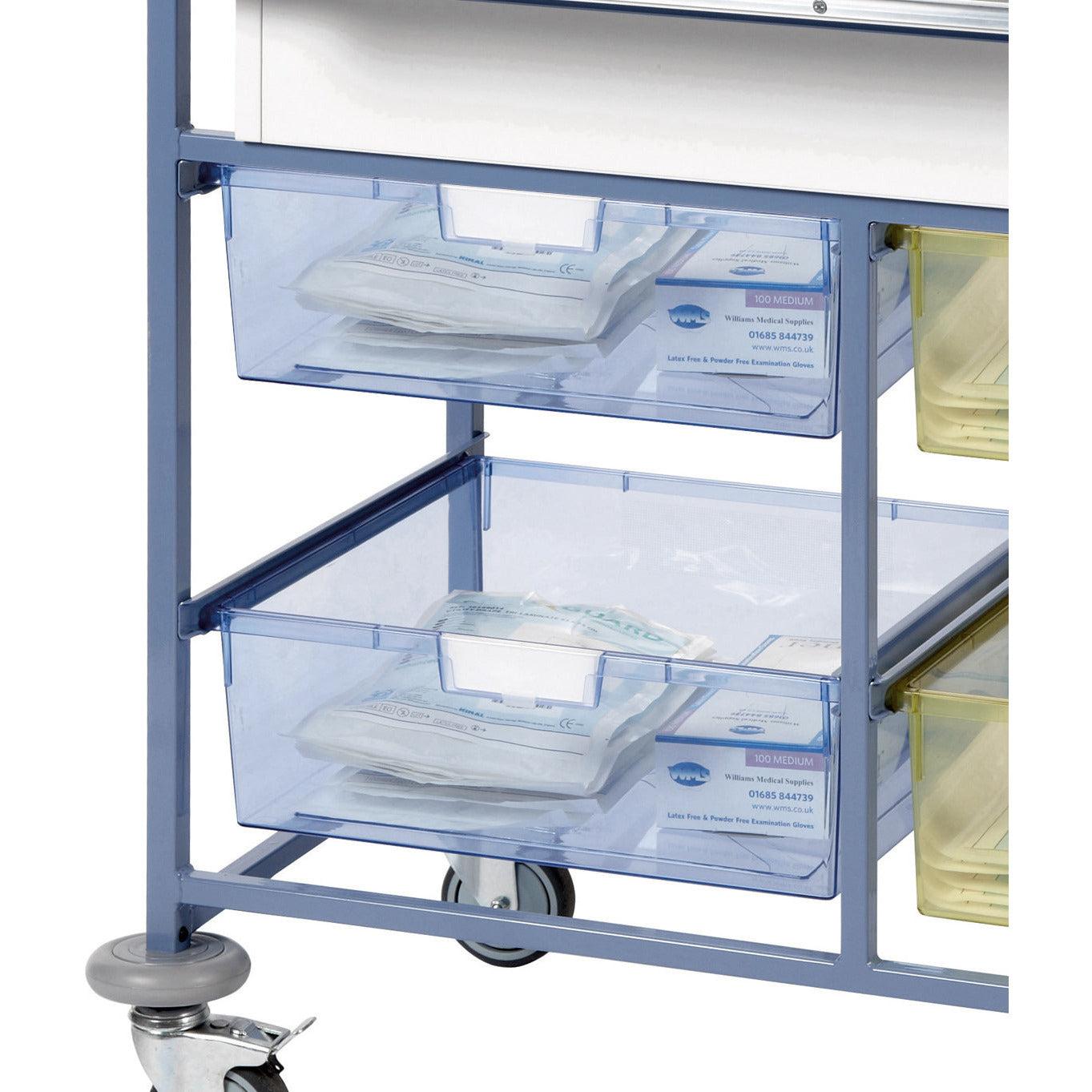 Sunflower Extra Single Depth Wide Tray - Blue - Vena Cava Ltd.